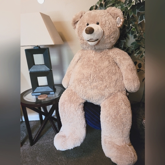 hugfun international | Toys | Jumbo 53 Soft Plush Tan Teddy Bear Hugfun ...